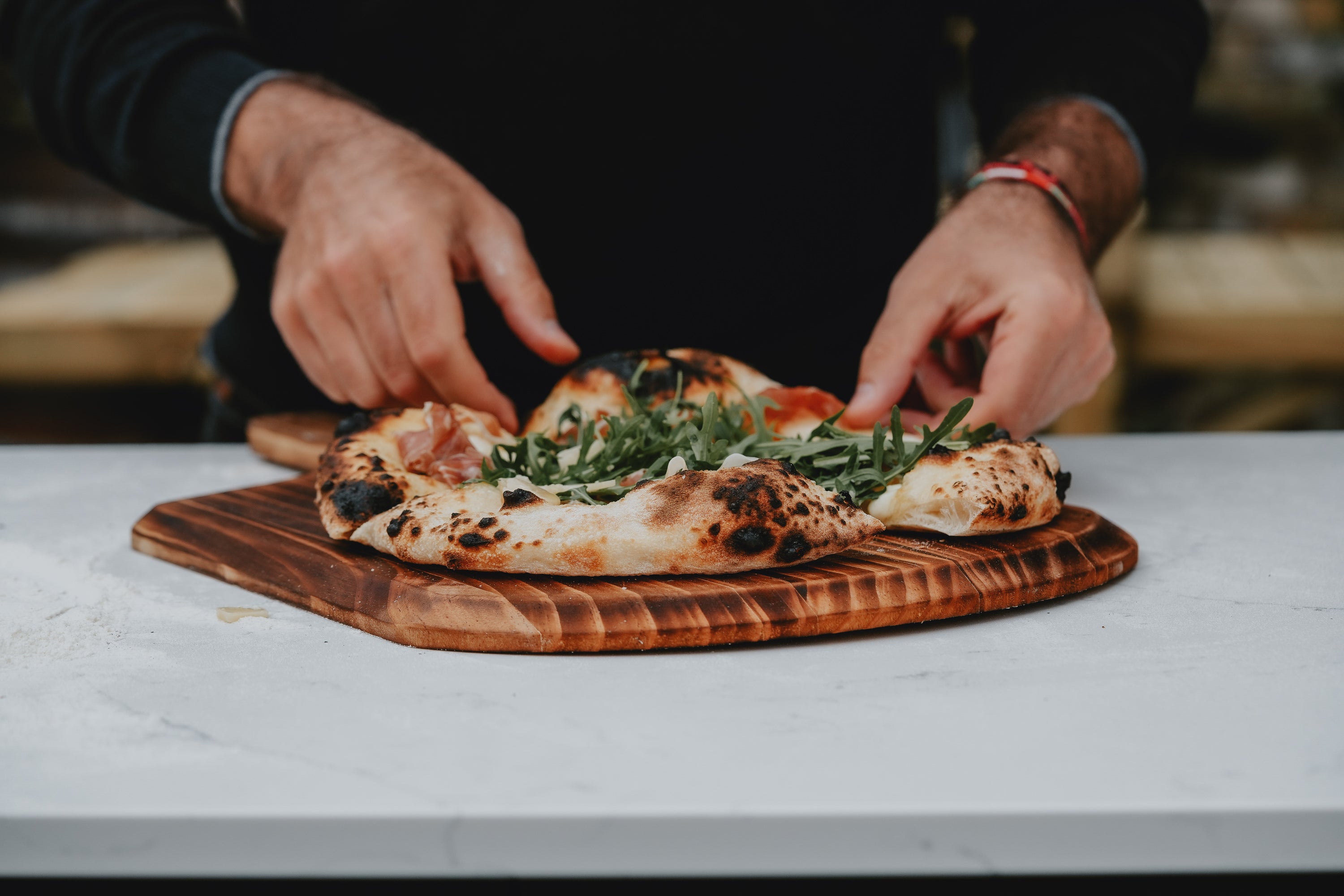 Pizza Wooden Serving Board | From High Quality Sustainable Wood – Gino ...